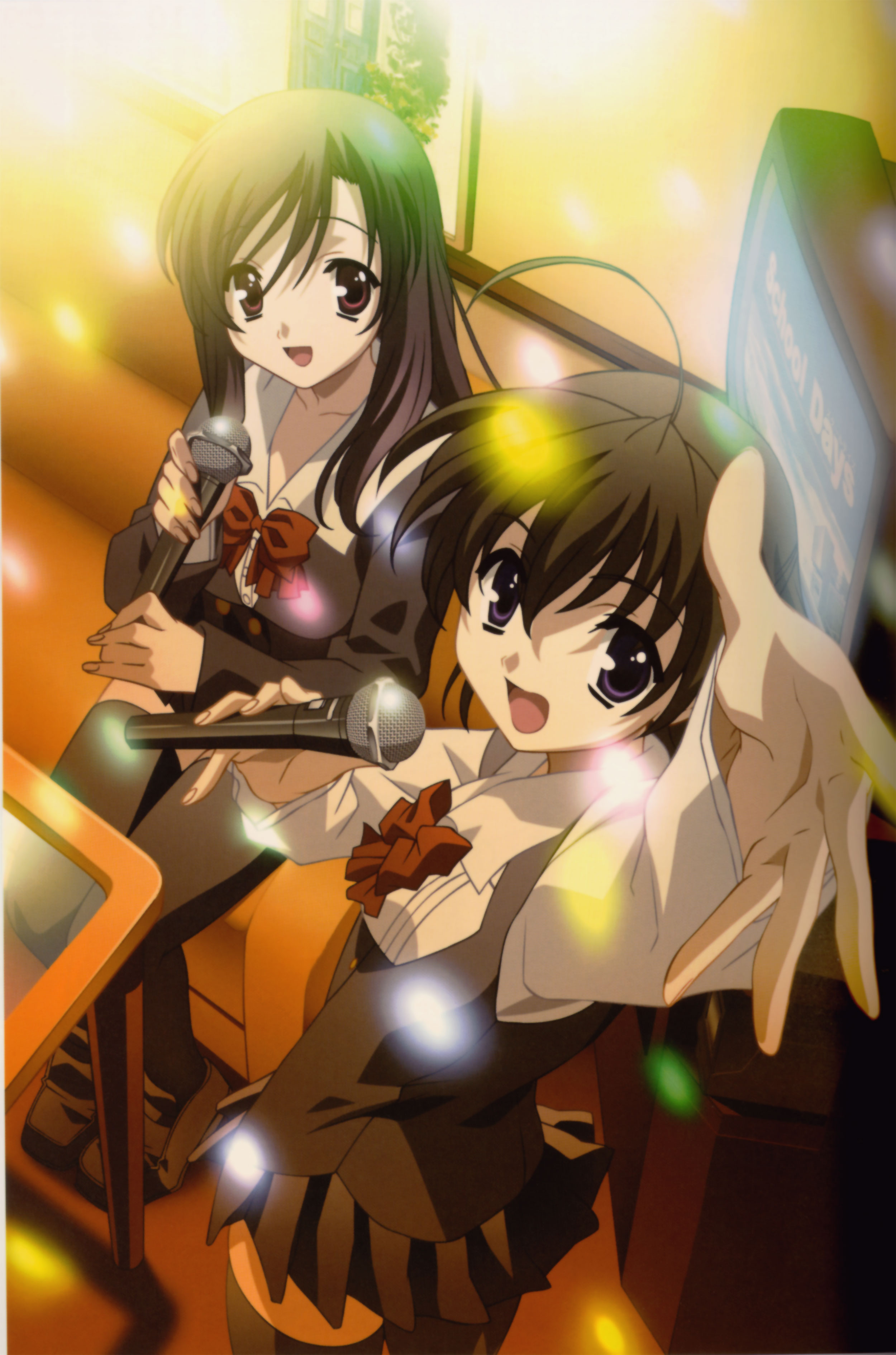 school days katsura kotonoha saionji sekai seifuku | #10307 | yande.re